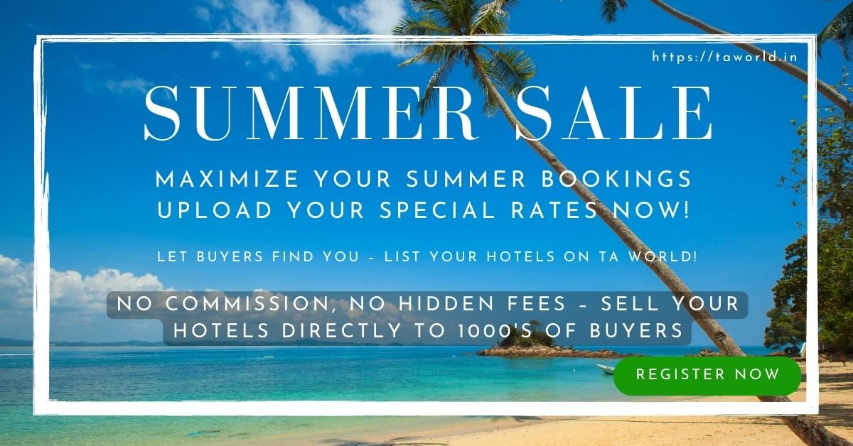 Upload Summer Rates on TA World – Get Direct Access to 1000s of Buyers!